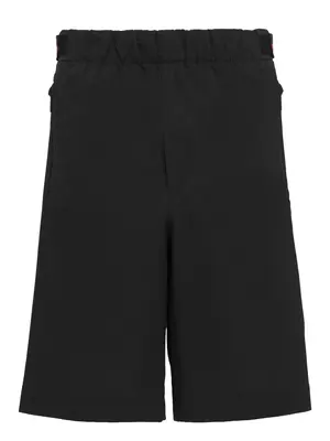 Prada Light Bi-stretch Bermudas - Black