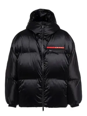 PRADA Oversized Technical Re-Nylon Down Jacket