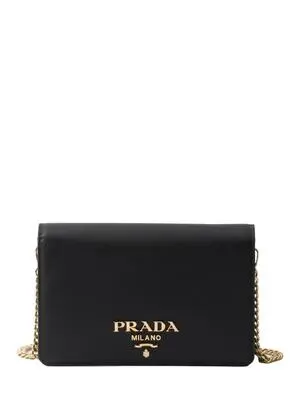 Prada Saffiano Leather Mini Bag - Black