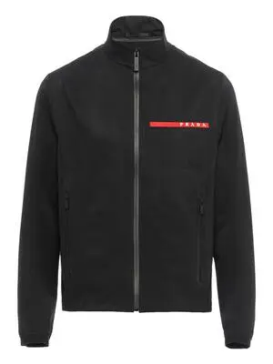 Prada Light Bi-stretch Lr-lx008 Jacket - Black