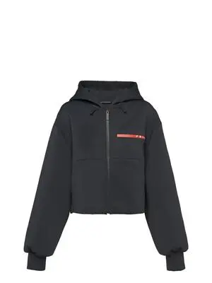 Prada Recycled Double Jersey Sweatshirt - Black