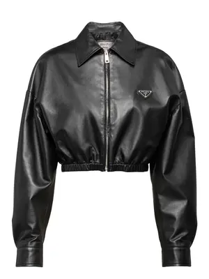 Prada Leather Jacket - Black