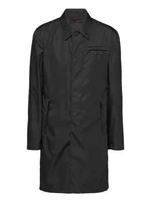 Prada Re-nylon Raincoat - Black