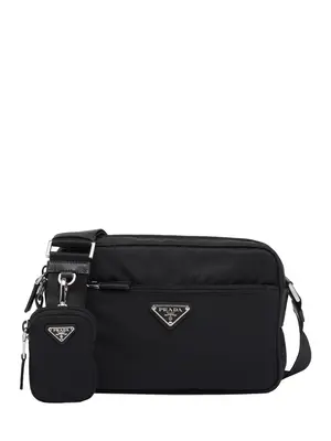 Prada Re-nylon Shoulder Bag - Black