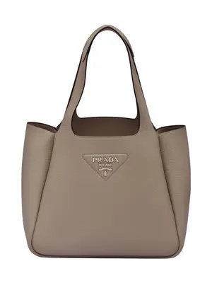 Prada Prada Medium Leather Tote Clay N