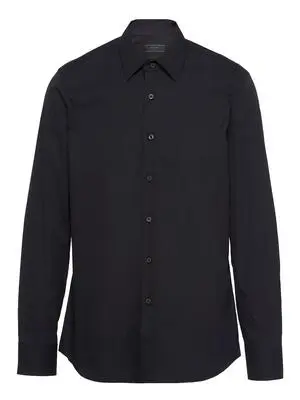 Prada Stretch Cotton Shirt - Black