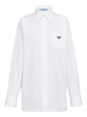 Prada Poplin Shirt - White