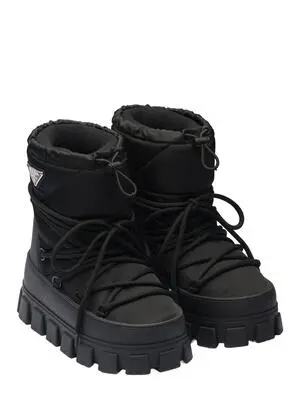 Prada Re-nylon Après-ski Boots - Black