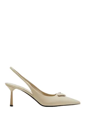PRADA Prada Leather Slingback Pumps