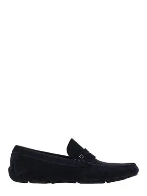 FERRAGAMO Penny Driver Loafer Blue