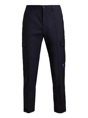 Dolce & Gabbana Slim-leg Wool-mohair Pants - Navy