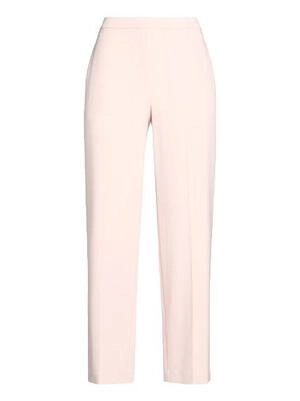 Theory Triacetate And Polyester Tapered Cropped Pants - Pink