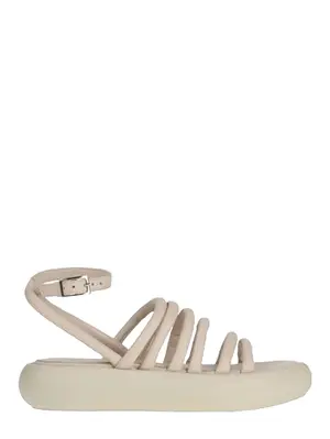 VIC MATIE VIC MATIĒ Strappy Flatform Sandals White
