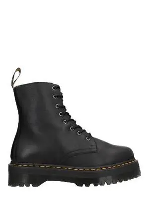 Dr. Martens Ankle Boots In Soft Leather - Black
