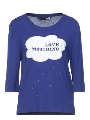 Moschino Knitted Sweater - Blue