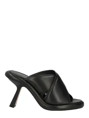 VIC MATIE VIC MATIĒ Leather Sandals Black