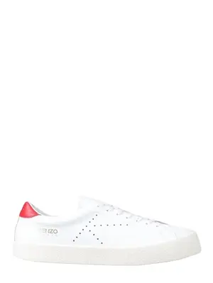 Kenzo Low-top Leather Sneakers - White