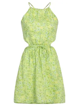 Faithfull The Brand Mini Dress - Green