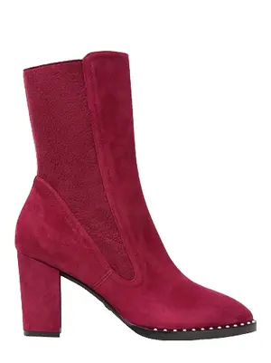 STUART WEITZMAN Ankle Boots With Bead Detailing - Red