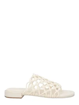 VIC MATIE Thong Sandals White