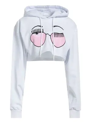 CHIARA FERRAGNI Cotton Sweatshirt - White