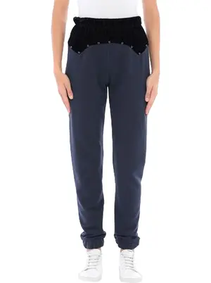 Pinko Cotton-Polyester Track Pants Blue