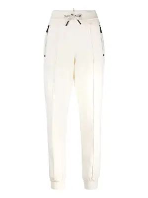 Moncler Drawstring Waistband Track Pants - Neutrals