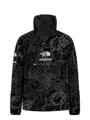 Supreme X The North Face Steep Tech Fleece Sweatshirt - Black