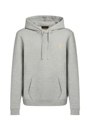 GIUSEPPE ZANOTTI Arthen Drawstring Hoodie - Grey