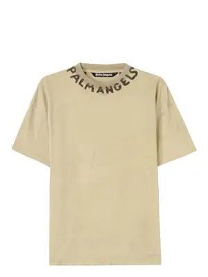 Palm Angels Seasonal Logo T-shirt - Brown