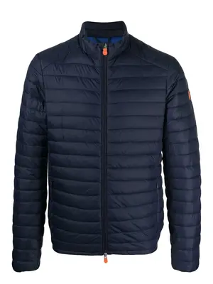 SAVE THE DUCK Zip-up Padded Jacket - Blue