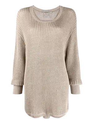 Stella McCartney Fisherman's Knit Jumper - Brown