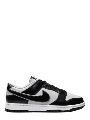 Nike Dunk Low Chenille Swoosh Sneakers - Black