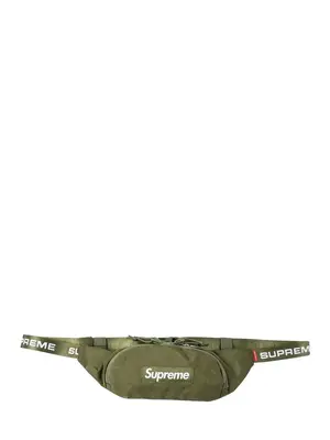 Supreme Logo-patch Belt Bag - Green