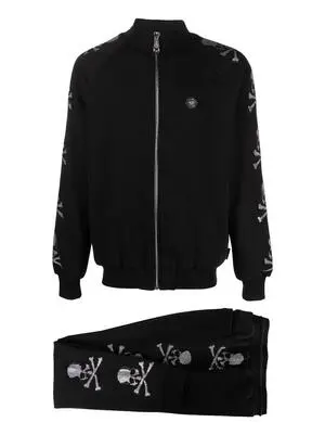Philipp Plein Skull-motif Track Jacket - Black