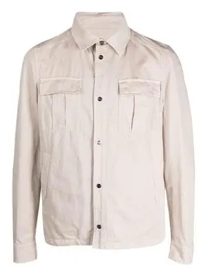 Herno Chest-pockets Shirt - Neutrals