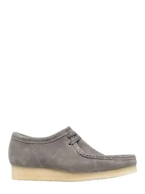 Clarks Wallabee Suede Loafers - Grey