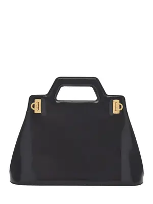 FERRAGAMO Top Handle Tote Bag - Black