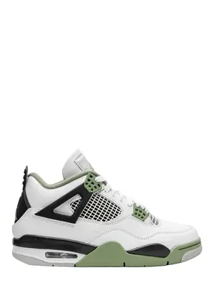 JORDAN Air Oil Green Sneakers - White