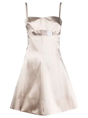 PATOU Patou Cut-Out Detail Dress Grey