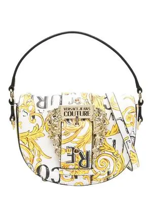 Versace Couture-print Shoulder Bag - White