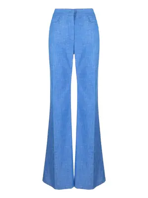 CALLAS MILANO Câllas Milano Tonne High-Waisted Trousers Blue