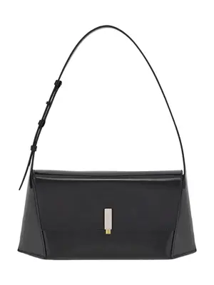 FERRAGAMO Geometric Shoulder Bag - Black
