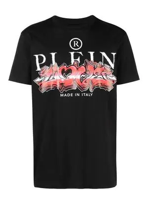 Philipp Plein Logo-print Short-sleeve T-shirt - Black