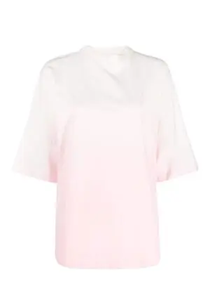 Palm Angels Gradient-effect Short-sleeve T-shirt - Pink
