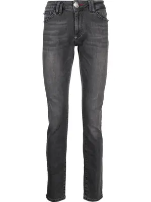 Philipp Plein Slim-cut Jeans - Grey