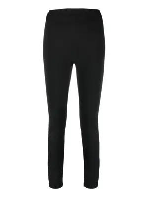 Dolce & Gabbana Ankle-zip Leggings - Black