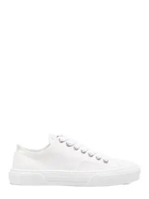 MSGM Plain Low-top Sneakers - White