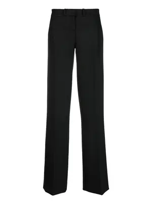 Coperni High-waist Straight-leg Trousers - Black
