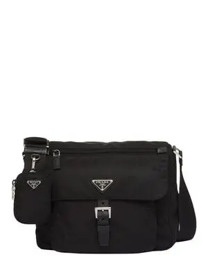 Prada Re-nylon Shoulder Bag - Black